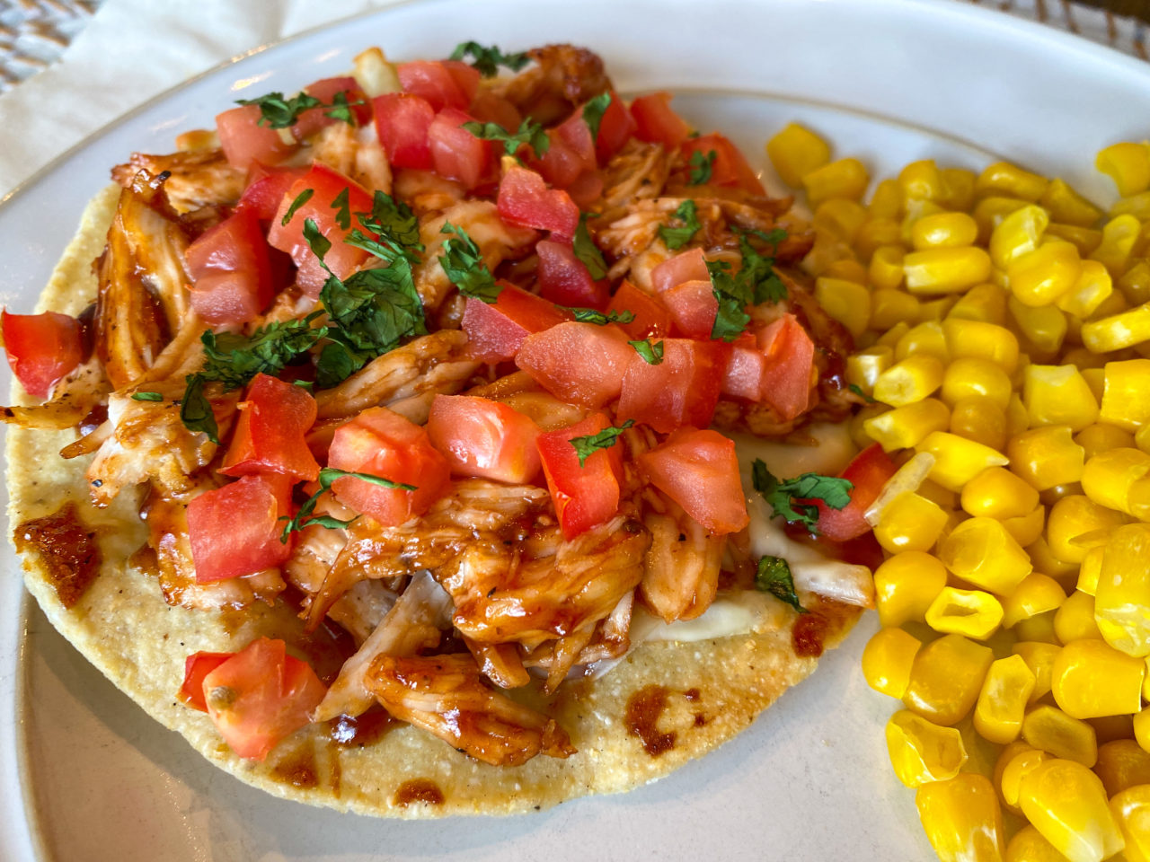 BBQ Chicken Tostadas - Wholesome Nutrition